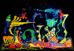 Rave backdrops by Pig Productions